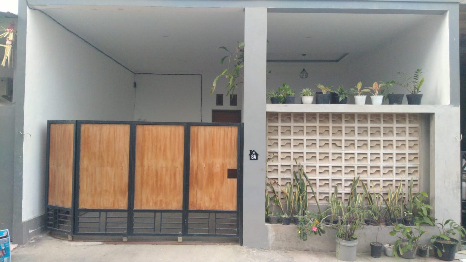 Pagar sliding putar Bali